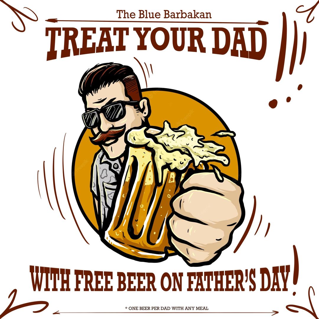 Free beer at The Blue Barbakan